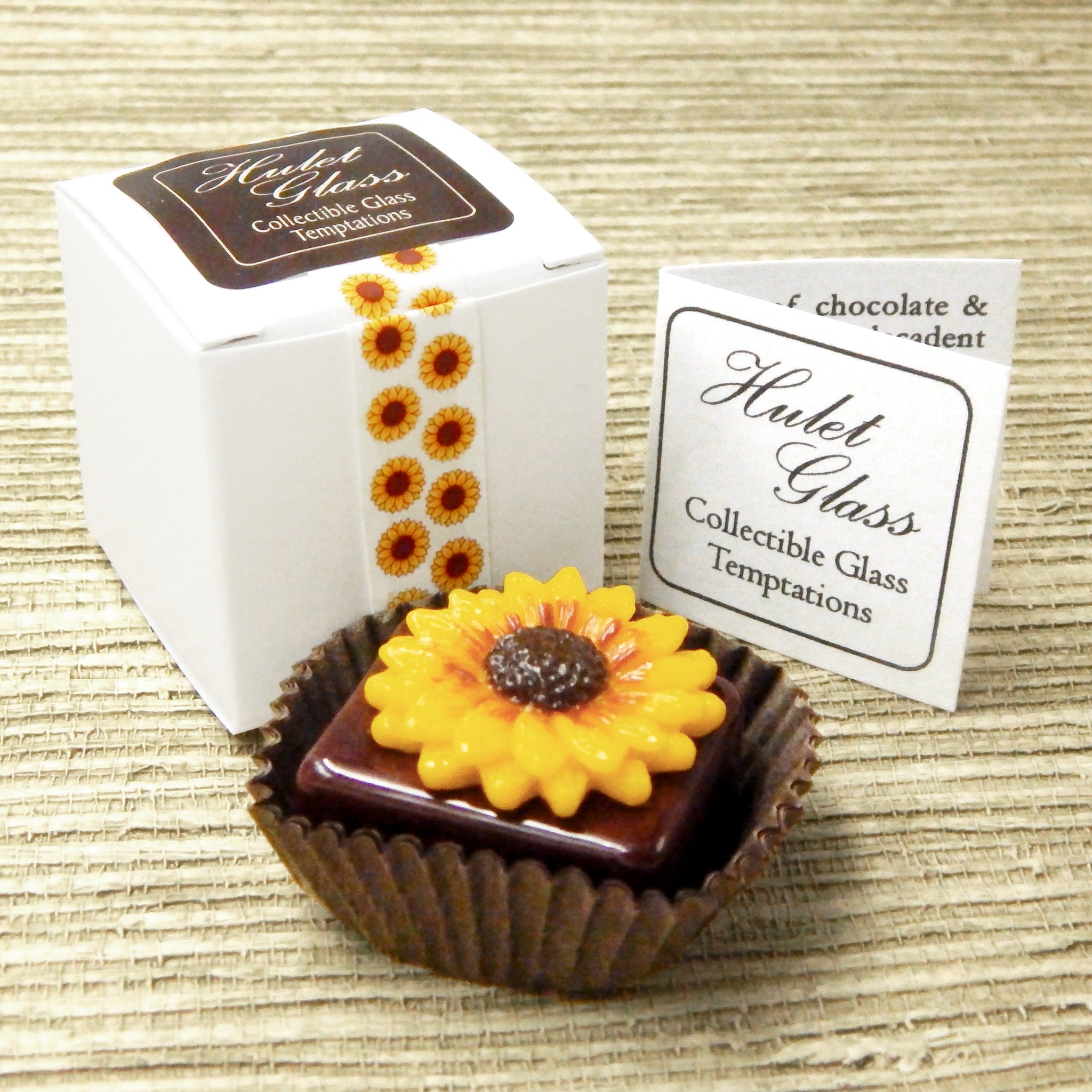 Sunflower Chocolate Petit Four (81-125CL) – Hulet Glass