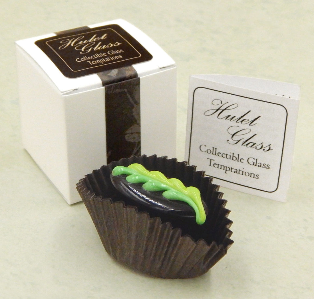 Chocolate with Mint & Pistachio Fern Design (18-049CMP) – Hulet Glass
